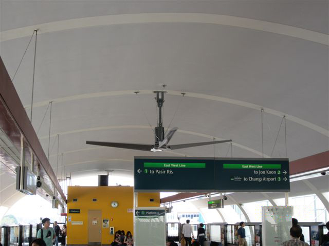 美国瑞泰工业大风扇在商业环境的应用