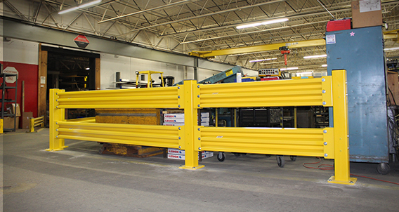 GuardRite Steel Safety Barrier Systems | Rite-Hite