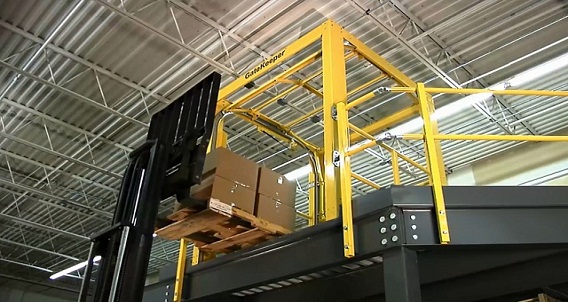 Mezzanine Safety Barriers