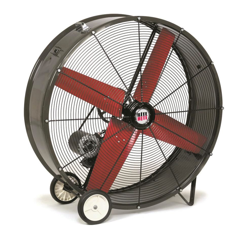 High Volume, High Speed Industrial Fans - HVHS Fans | Rite-Hite