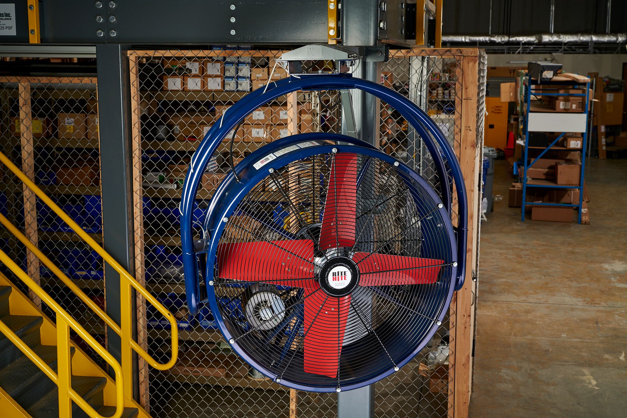 Industrial Fans - Direct Drive & Gearbox HVLS & HVHS | Rite-Hite