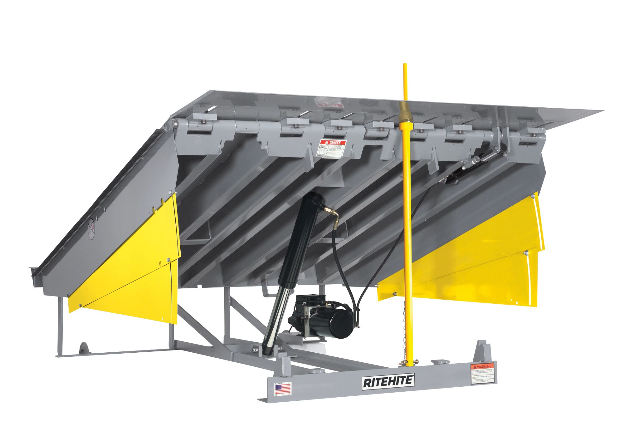 RHH Hydraulic Dock Leveler with Safe-T-Lip | Rite-Hite