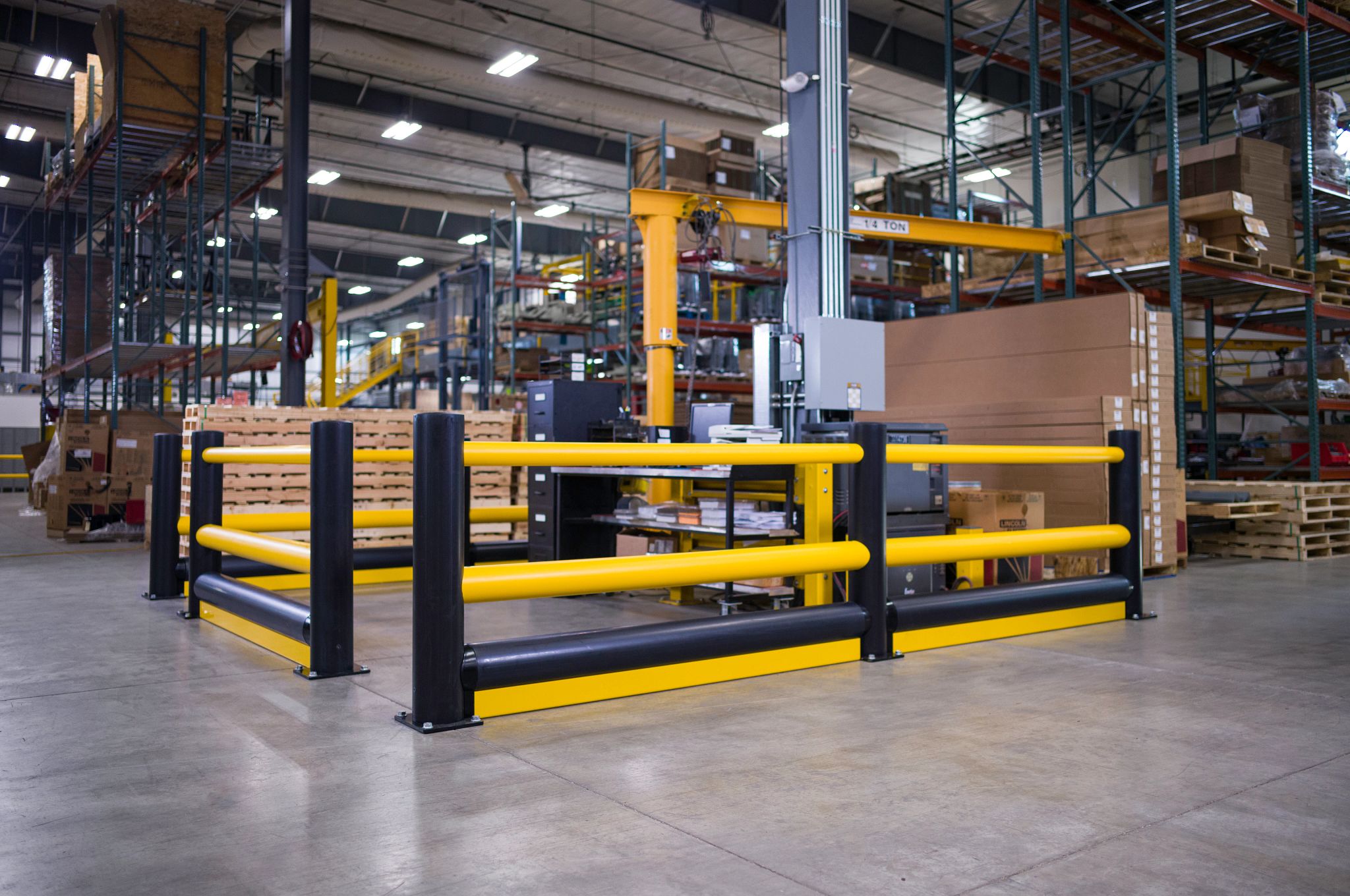 GuardRite Polymer Barriers | Warehouse Guard Rails | Rite-Hite
