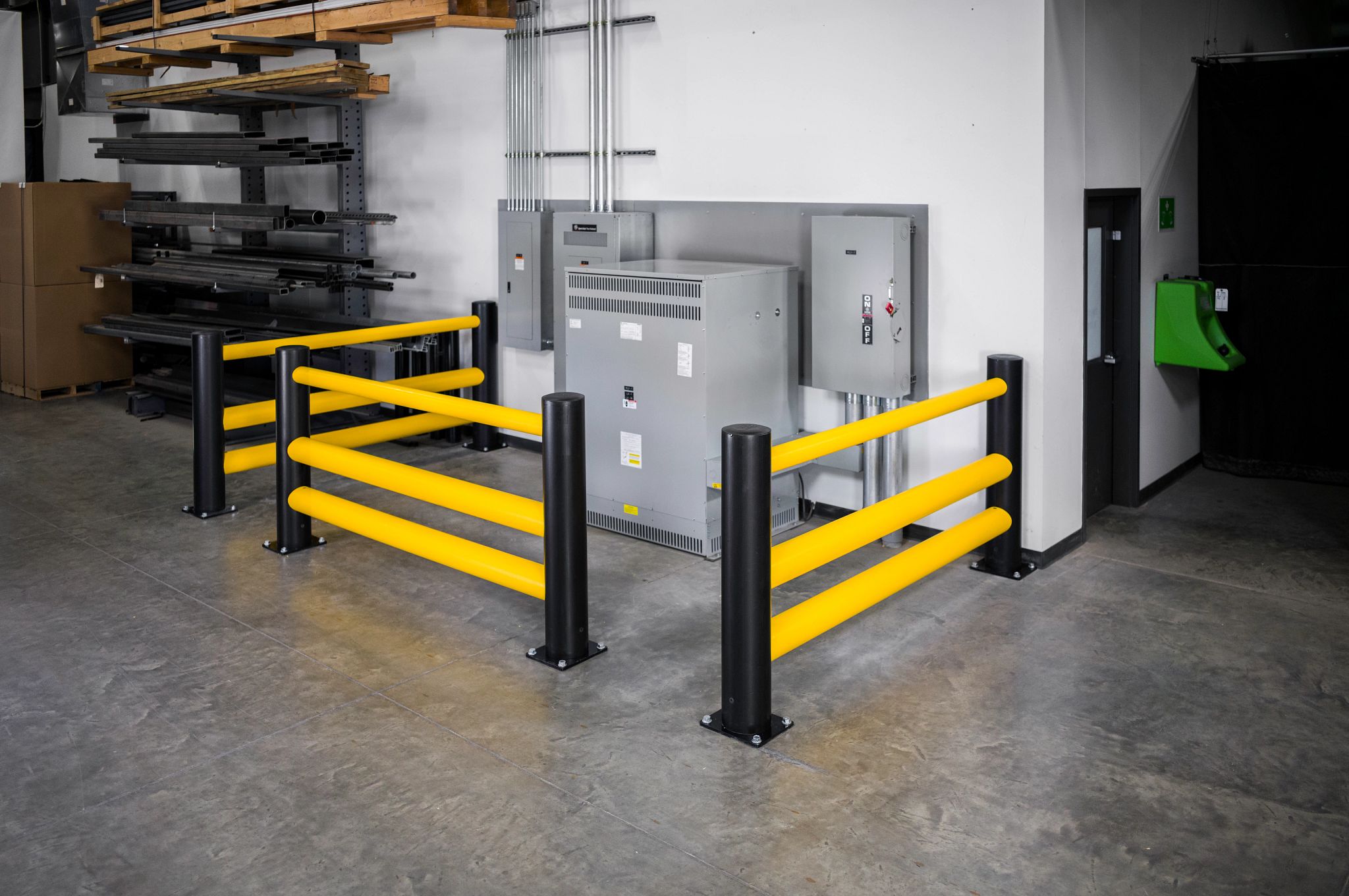 GuardRite Polymer Barriers | Warehouse Guard Rails | Rite-Hite