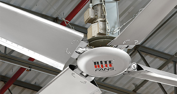 High Volume, Low Speed Industrial Fans | Rite-Hite